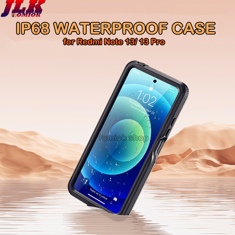 [Redpepper] Ốp điện thoại chống nước IP68 ngoài trời cho XiaoMi Redmi Note 13 / 13 Pro Vỏ lặn ...