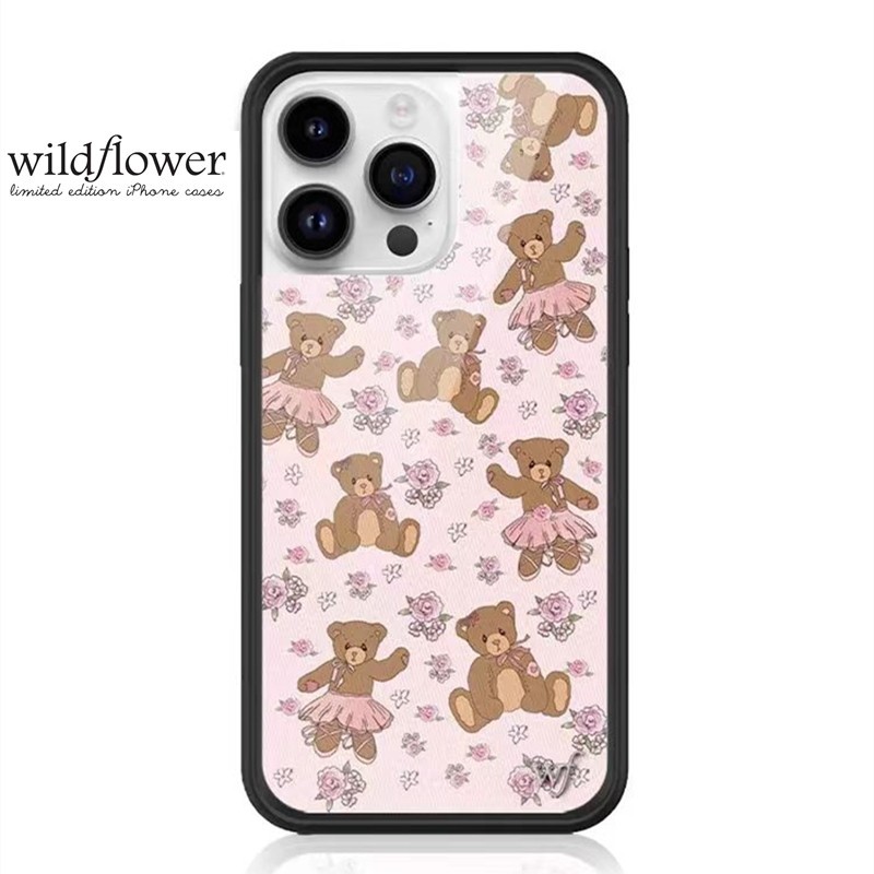 Wildflower Bear-y Ballet Ốp Lưng Cho iPhone 16 16Pro 15 14 Plus 12 13 Pro Max Priscilla Acrylic ...