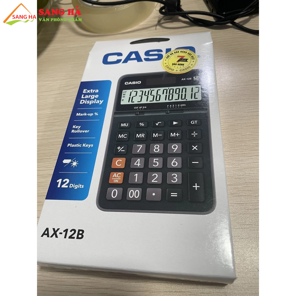 Máy tính Để Bàn Casio AX-12B | Shopee Việt Nam