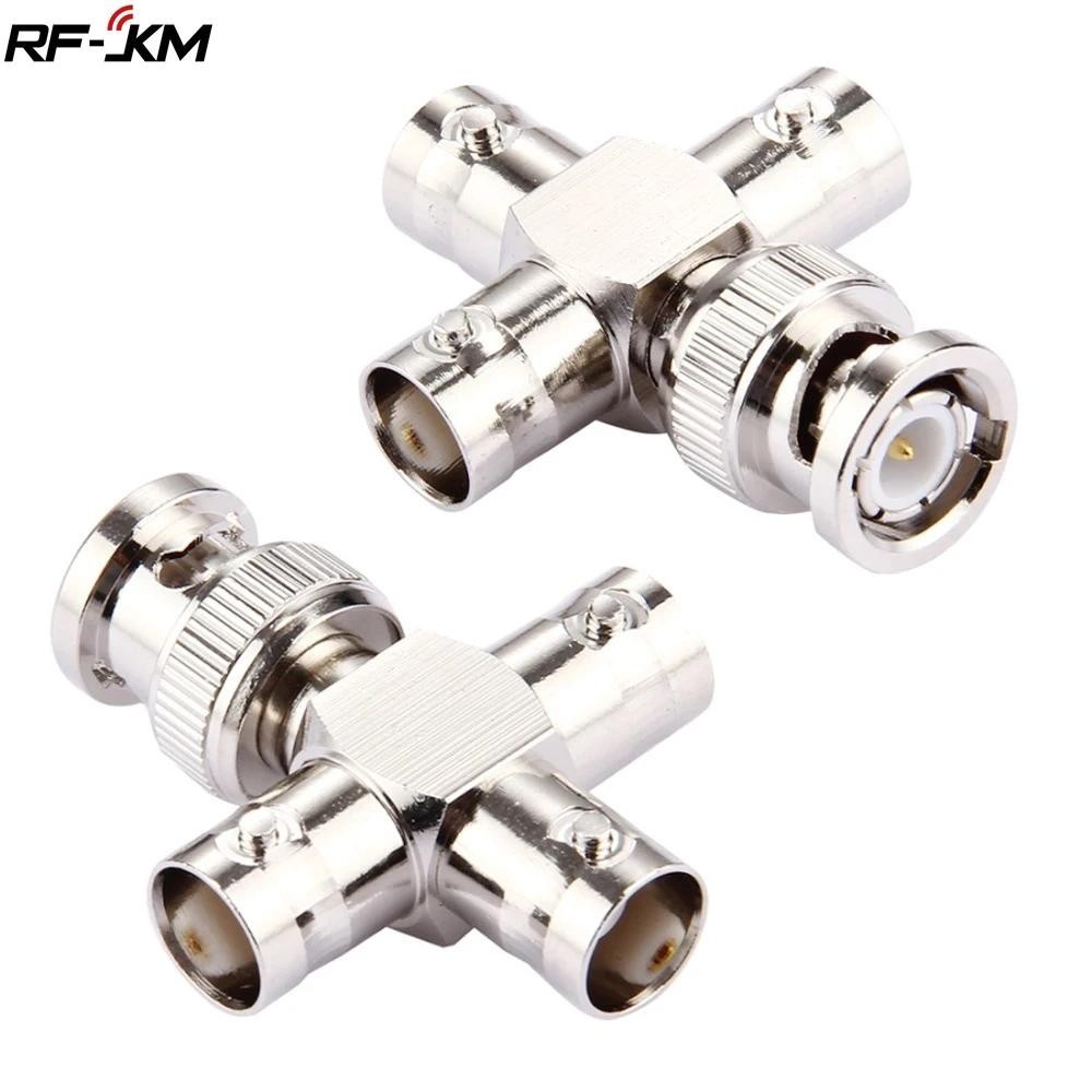 1 Chiếc Nam Cắm Đến 3 Bnc Nữ Jack Cắm Thẳng Chuyển Đổi Kết Nối T Adapter Bnc Q9 Kết Nối 3 Chiều ...