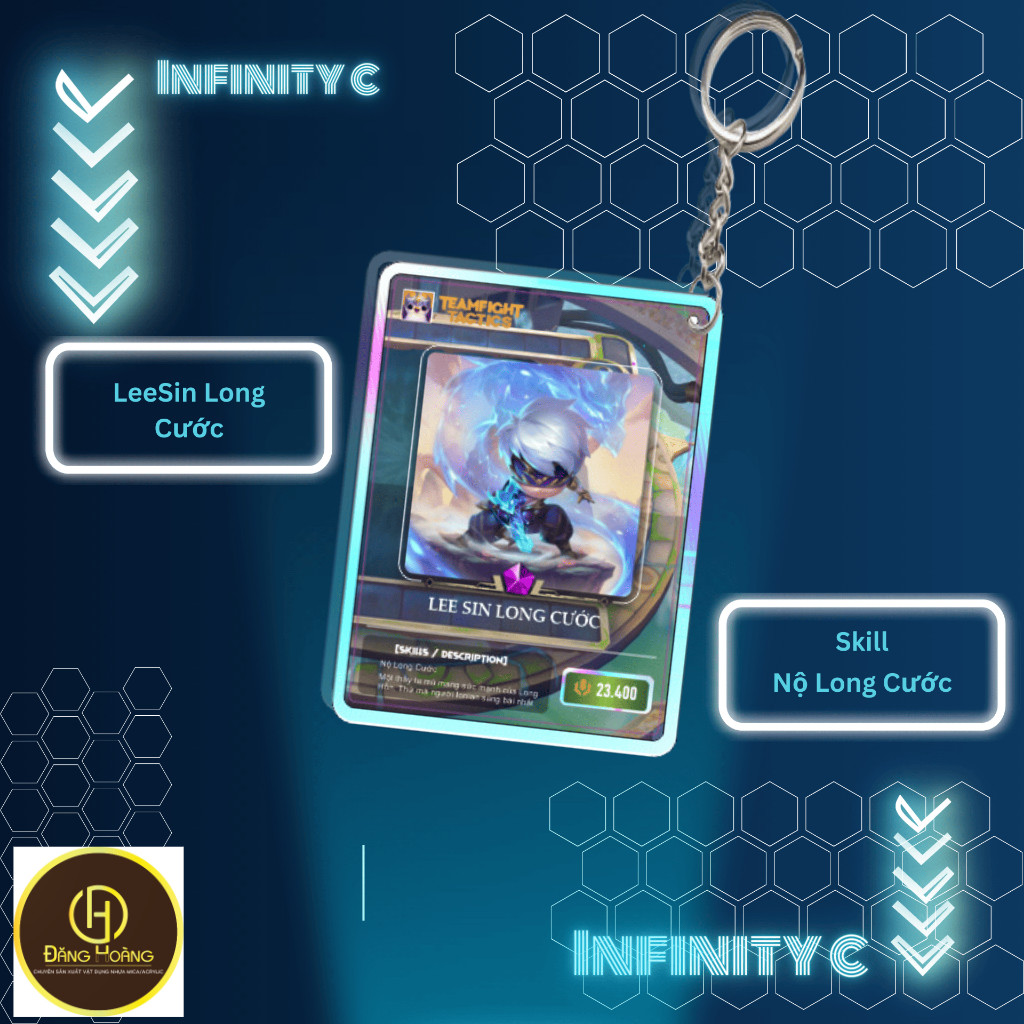 [Móc Khóa theo yêu cầu] Thẻ Linh Thú Tí Nị - Đấu Trường Chân Lý - TFT ...