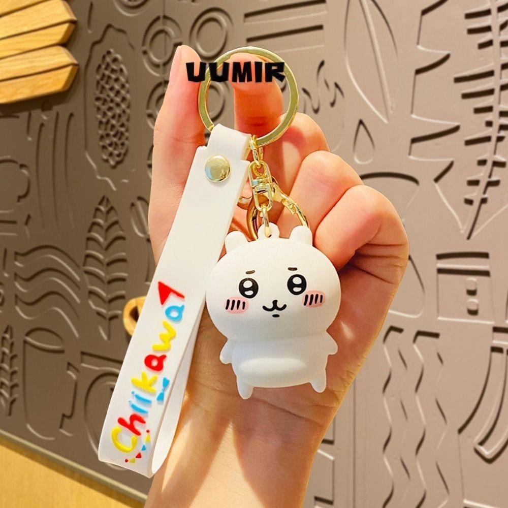 UUMIR 1 Chiếc Móc Khóa, Dành Cho Chiikawa Hợp Kim PVC Phụ Kiện Xe Hơi ...