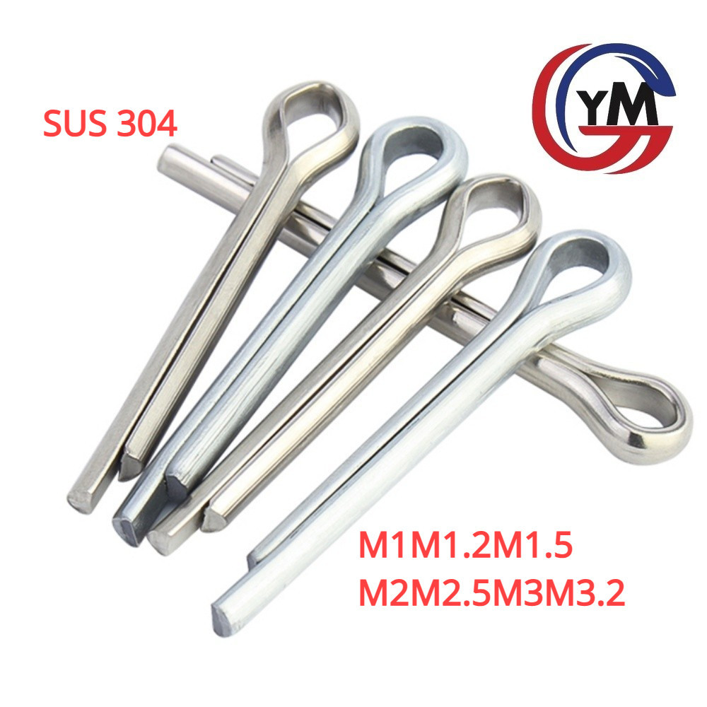 [Ymh1] Chốt chẻ INOX 304 các loại M1M1.2M1.5M2M2.5M3M3.2 | Shopee Việt Nam