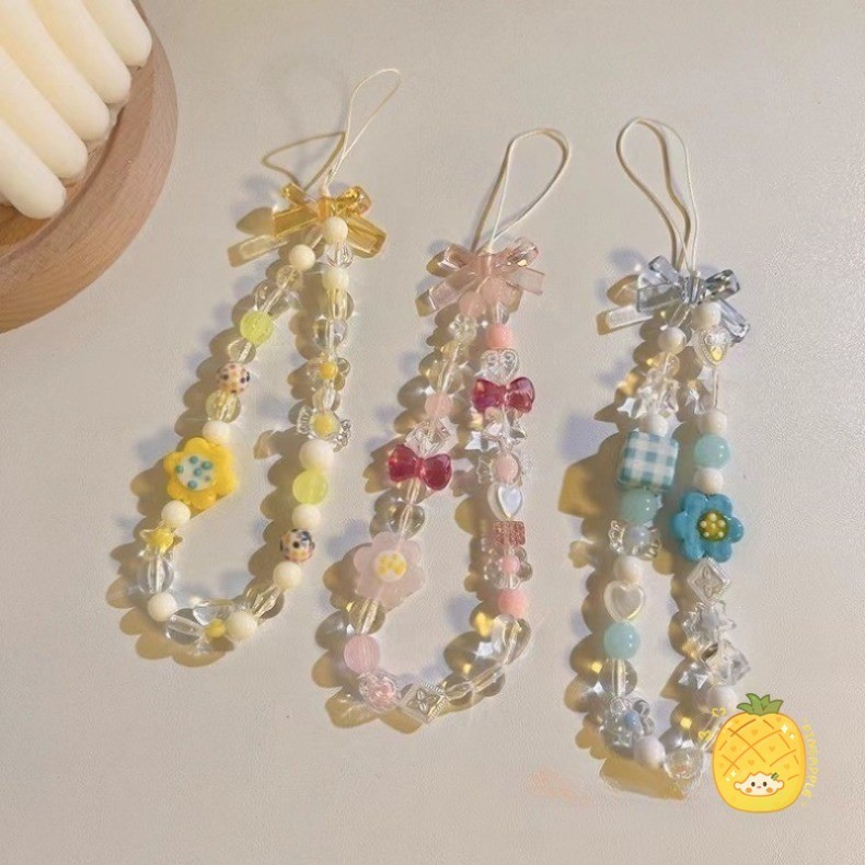 Ins Girl Hoạt Hình Vịt Vòng Điện Thoại Dây Treo Airpod Chìa Khóa Có Phụ ...