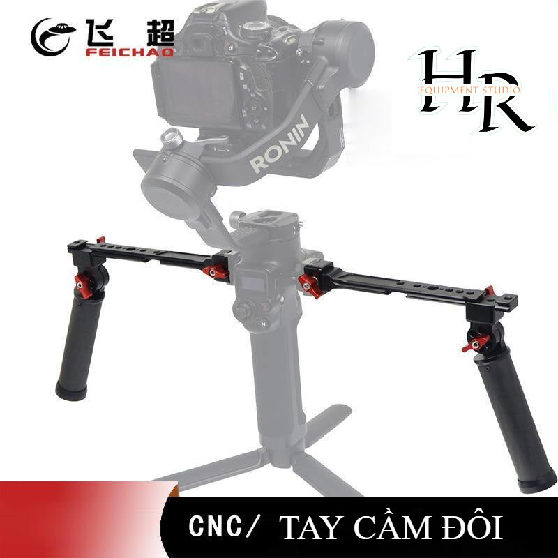 Tay cầm trợ lực cho gimbal rs2,rs3,rs4, Tay cầm đôi gimbal | Shopee Việt Nam