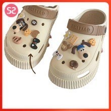 Bộ 14 Charm Jibbitz Cho Crocs Giày Phụ Kiện Hoạt Hình 3D Wallace Và Chó ...