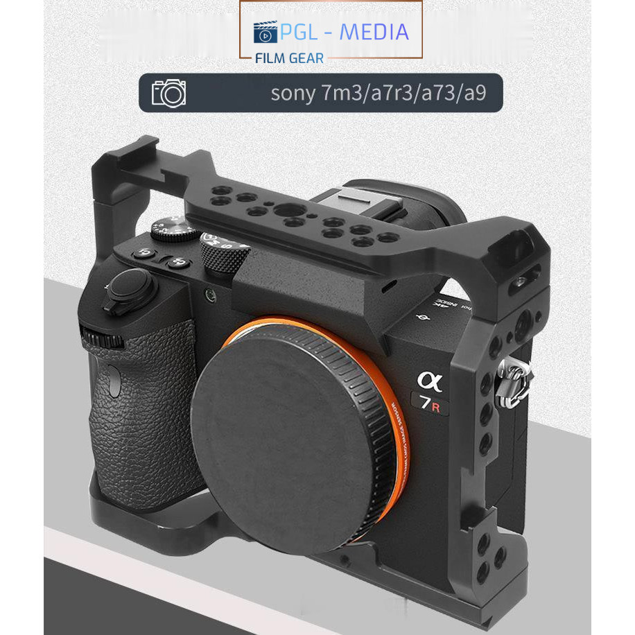 RIG Sony A7M3, A7R3/A9 , khung bảo vệ Camera A7M3, A7R3/A9 cho quay phim chuyên nghiệp | Shopee ...