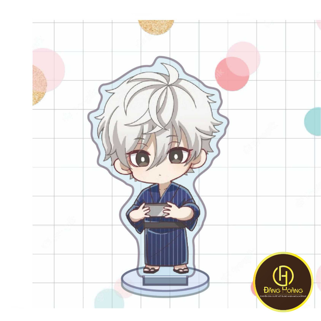 Standee BLUE LOCK chibi, mô hình nhân vật Nagi, Isagi, Chigiri, Itashi ...