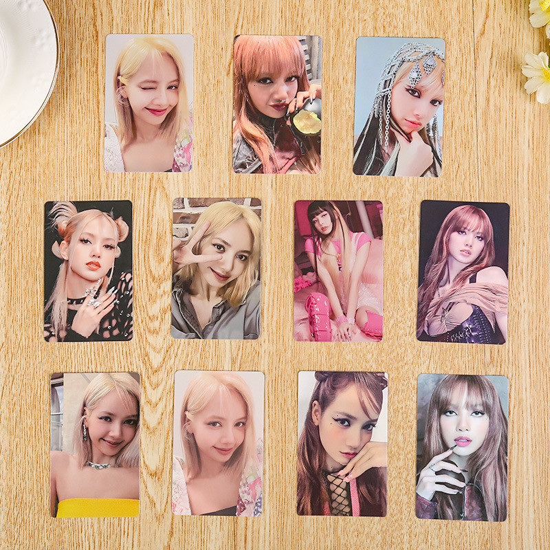 Kpop Idol JENNIE ROSÉ LISA Album Mới Lome Card | Shopee Việt Nam