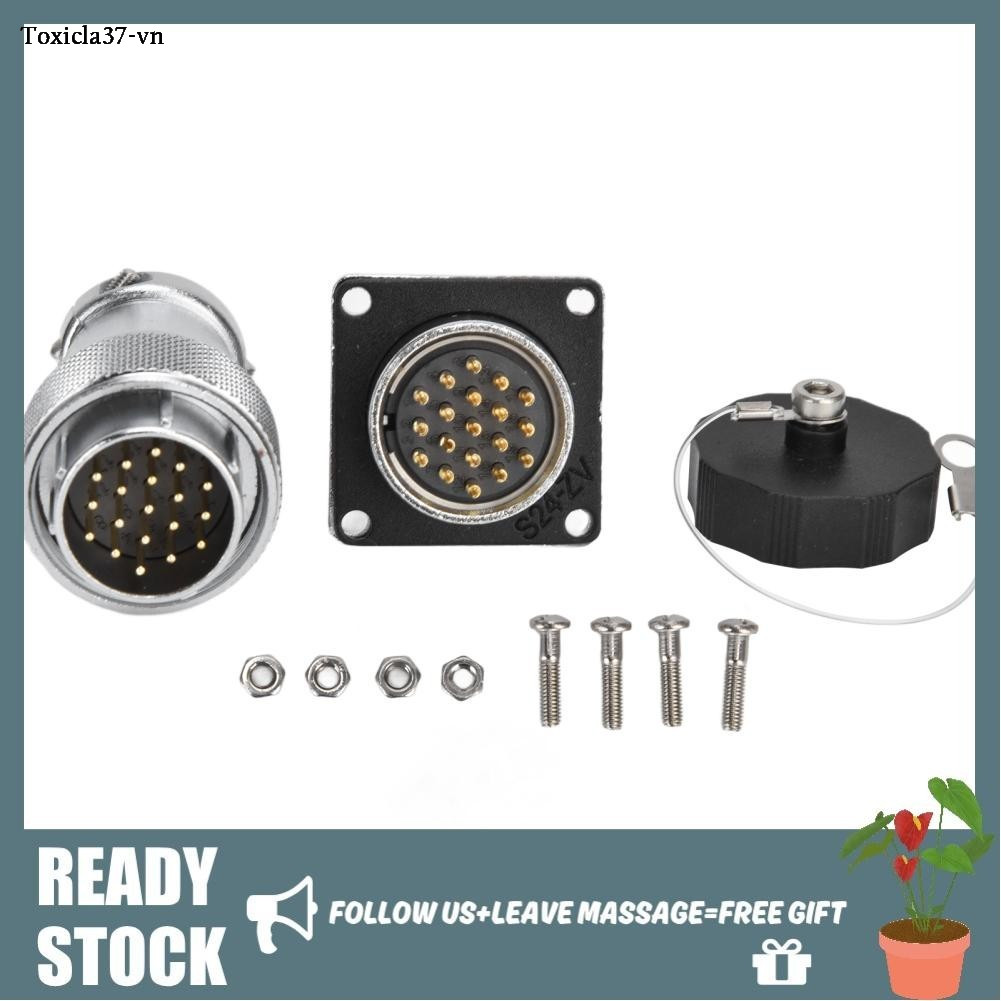 Dajrrhd Metal Aviation Wire Connector TQ Plug Z Socket WS24 Power New ...