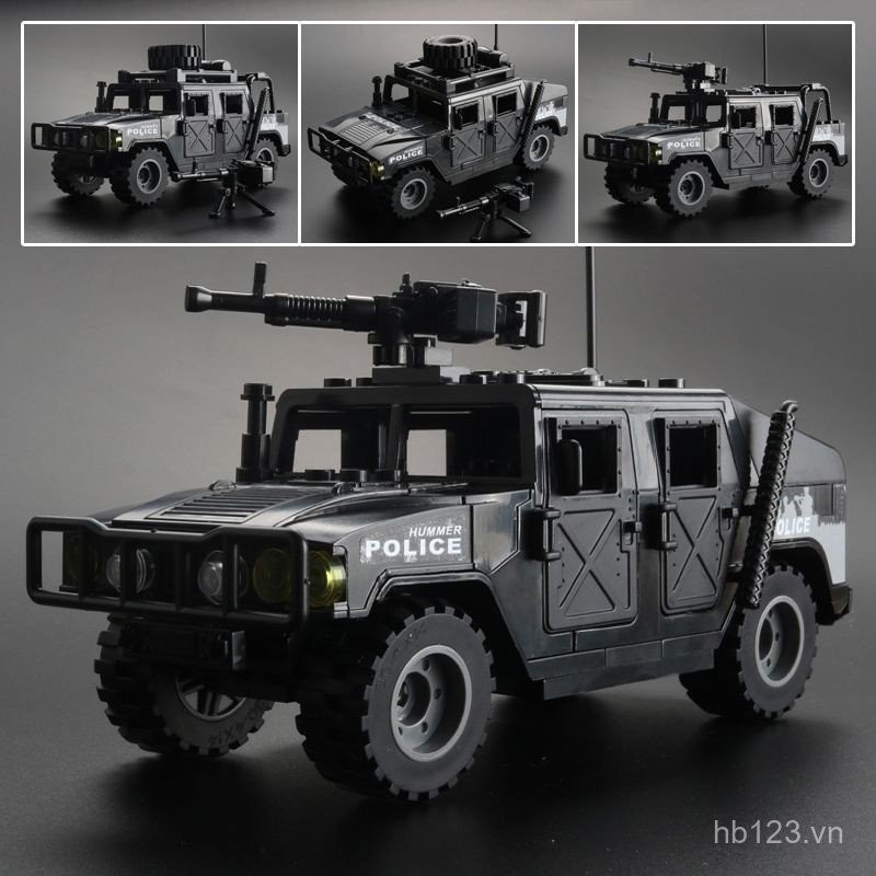 Tương thích với Lego Khối Xây Dựng Đồ Chơi Hummer Quân Sự Off-Road Xe ...