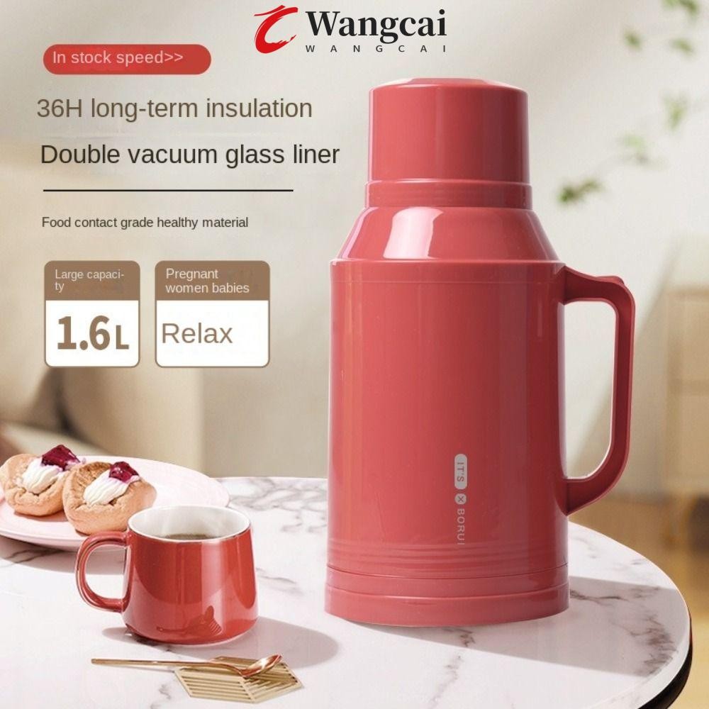Wangcai Ấm đun nước nóng WANCGAI 1L / 1.6L, Ấm đun nước cách nhiệt bằng ...