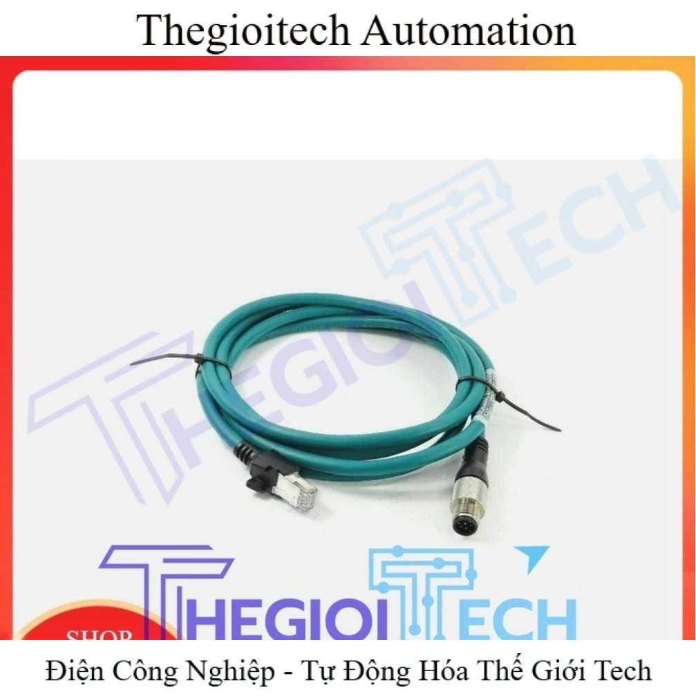 Cáp CCB-84901-2001 -05 Cognex Mã Mạng Dây Nguồn 5M Cáp Kết Nối Cognex Ethernet Cable 5M M12 8 ...