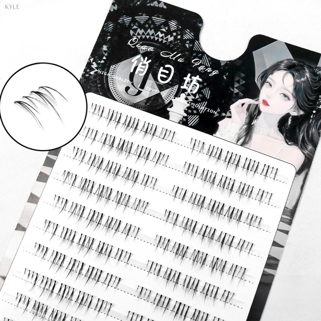 Lông mi mềm màu đen Wispy nối mi phía dưới hàng ngày cho cuộc sống hàng ...