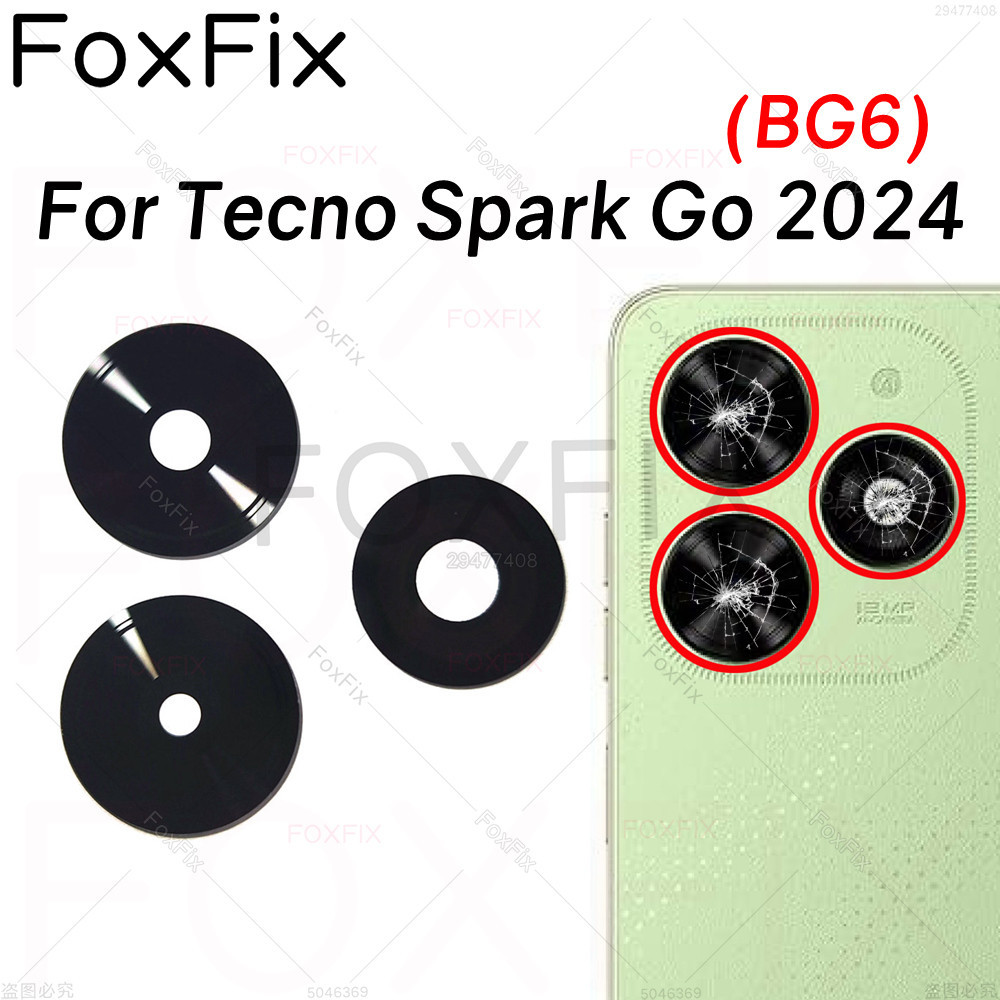Camera Sau Ống Kính Kính Cho Tecno Spark Go 2024 BG6 Phía Sau Camera ...