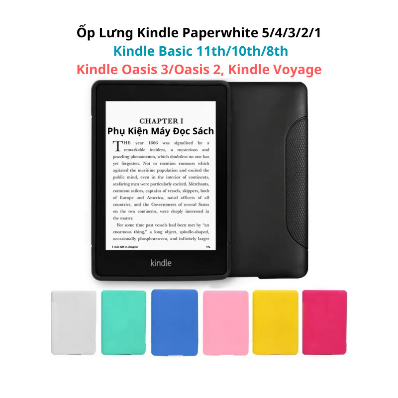 Ốp Lưng Kindle Paperwhite 5/4/3/2/1, Kindle Basic 11th/10th/8th/7th ...