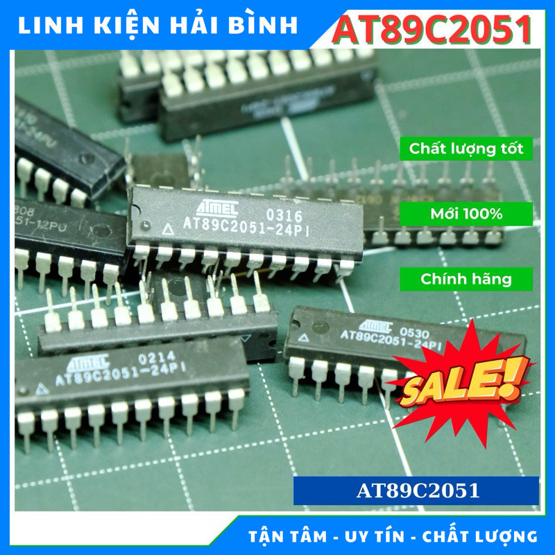 IC AT89C2051 89C2051 hàng chính hãng, mới 100%, chất lượng tốt | Shopee ...