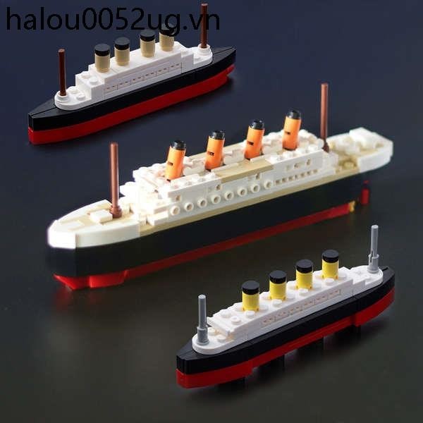Lego Khối Xây Dựng Lắp Ráp MOC Titanic Cruise Wheelboat Chìm Mô Hình ...