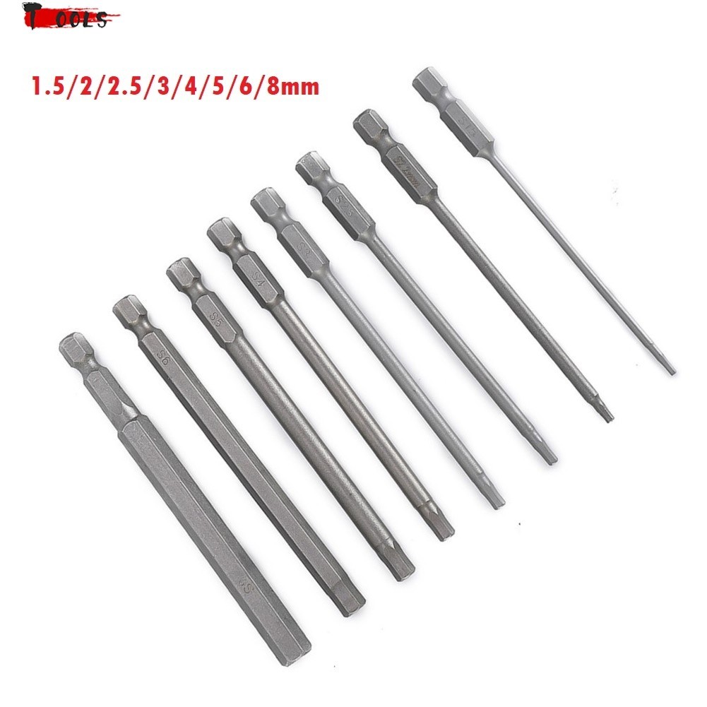 [Stock] 1 Mũi tuốc nơ vít lục giác Thay đổi nhanh Máy khoan điện điều khiển tác động Chiều dài ...