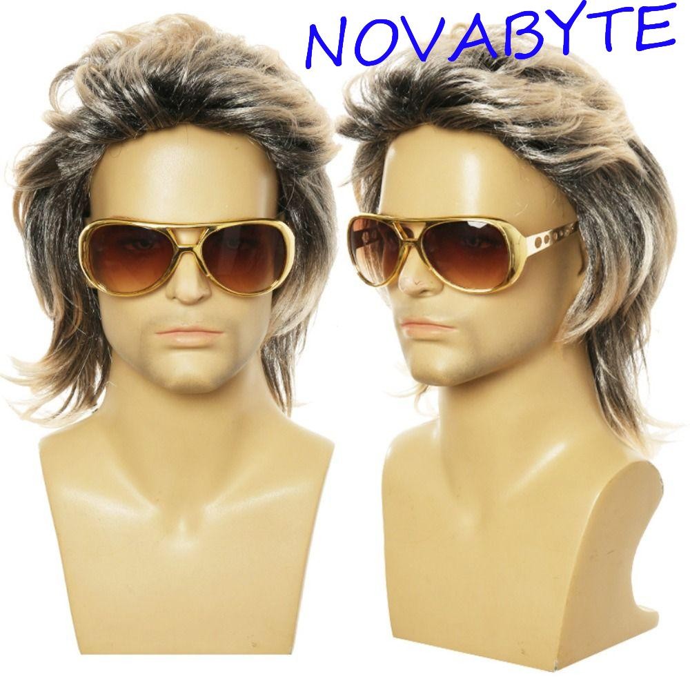 Novabyte Tóc Giả Xoăn Ngắn Sợi Chịu Nhiệt 70s 80 Ngộ nghĩnh Halloween ...