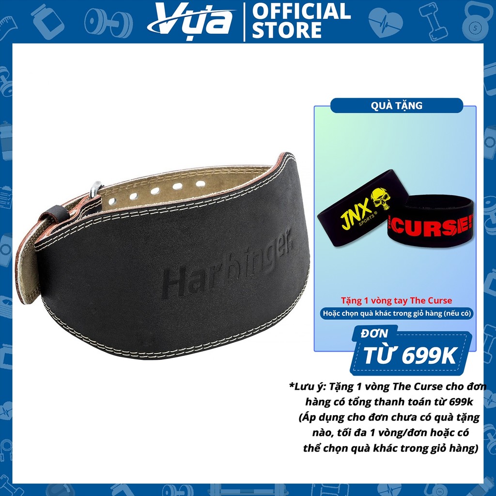 Harbinger - 6" Padded Leather Belt - Hỗ Trợ Tập Gym, Nâng Tạ, Đai Da ...