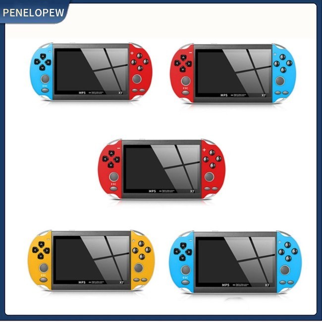 Máy chơi Game cầm tay pw X7 cho máy chơi Game PSP Double Rocker 4,3 ...