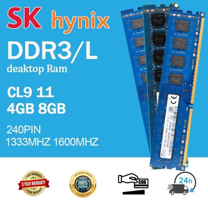 Hynix 4gb 8gb ddr3 ddr3l 1333mhz 1600mhz RAM 1rx8 2rx8 pc3 pc3l 10600 12800 dimm ram Chuyên Dụng ...