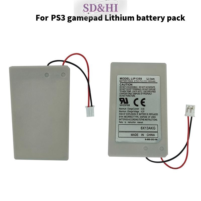 [Sdhi] Pin sạc 3.7V 1800mAh cho bộ điều khiển không dây Sony PS3 Pin ...