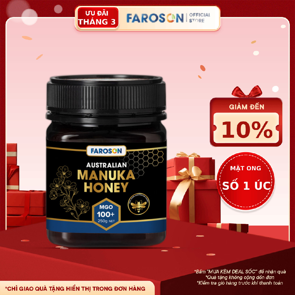Mật Ong Nguyên Chất Hoa Manuka Úc MGO100+ Daily Care Tăng Cường Sức ...