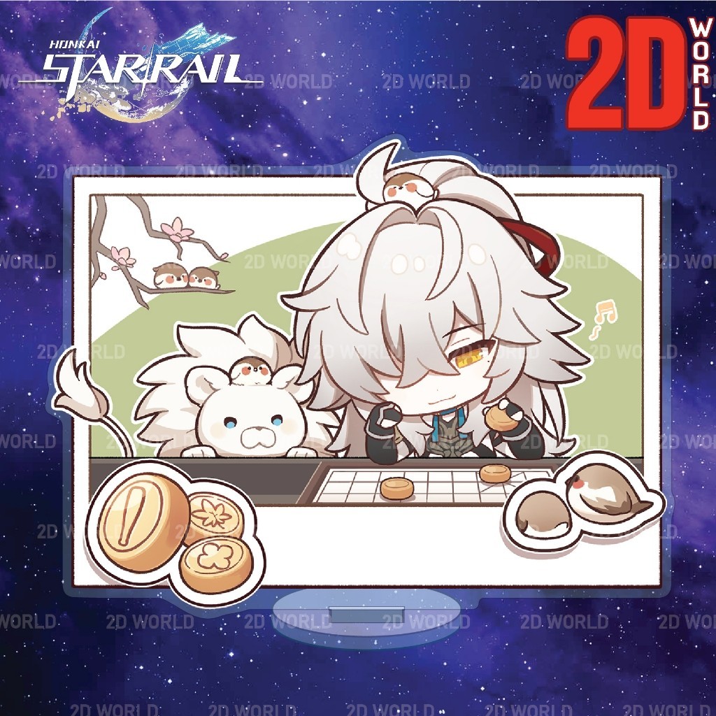 Standee Honkai Star Rail, mô hình Seele, Bronya, JingYuan, Kafka ...