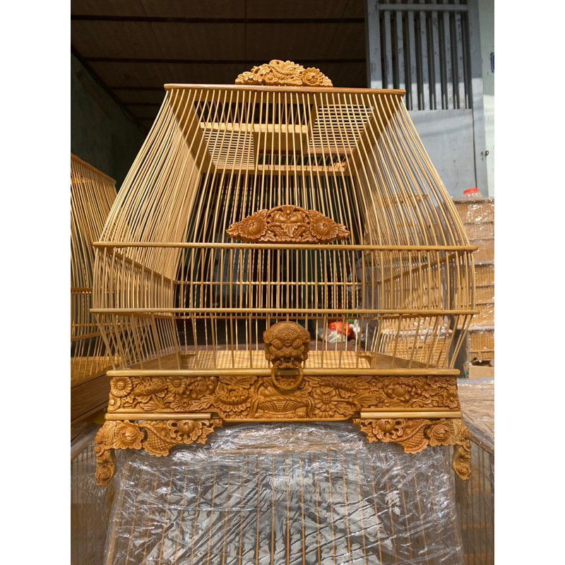 Lồng chim chào mào sing đục hoa cúc | Shopee Việt Nam