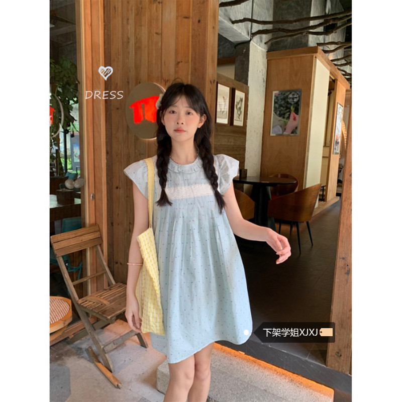 Mint Mambo Tươi Ngọt Ngào Bay Tay Nữ Mùa Hè 2024 Phong Cách Mới Đầm Búp ...