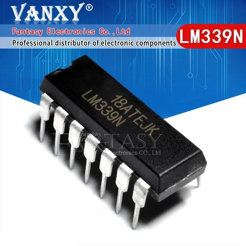 10 CÁI LM339N DIP14 LM339 DIP 339N DIP-14 Quad Bộ so sánh cung cấp đơn ...