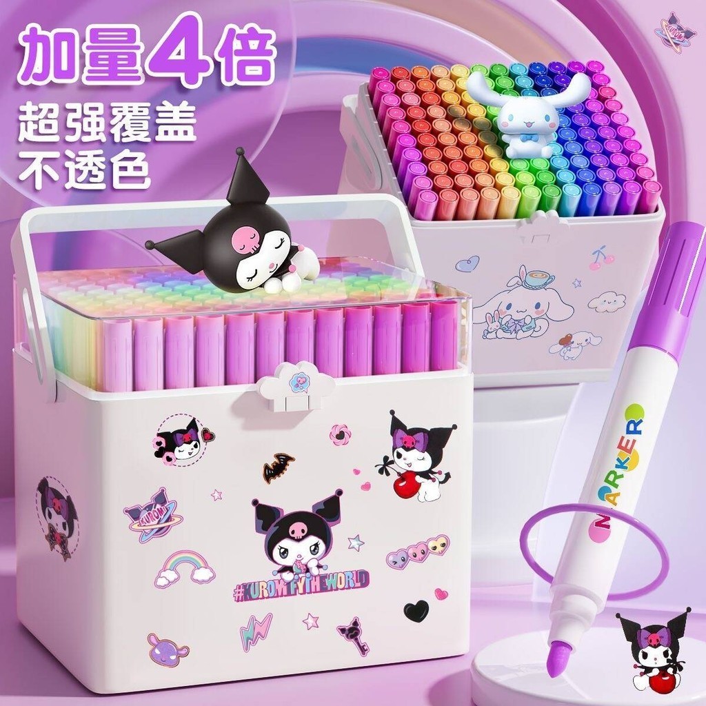 Kuromi Acrylic Marker Chính Hãng Trẻ Em Không Độc Hại Có Thể Giặt ...