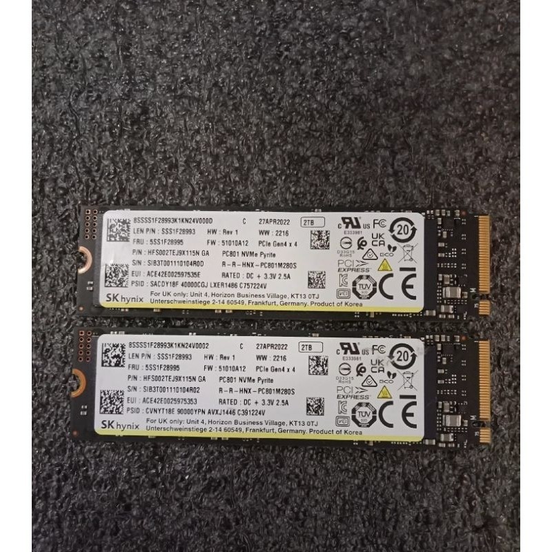 Ổ cứng Ssd m2 nvme 2280 Sk Hynix Pc801 Gen4 512gb like new | Shopee ...