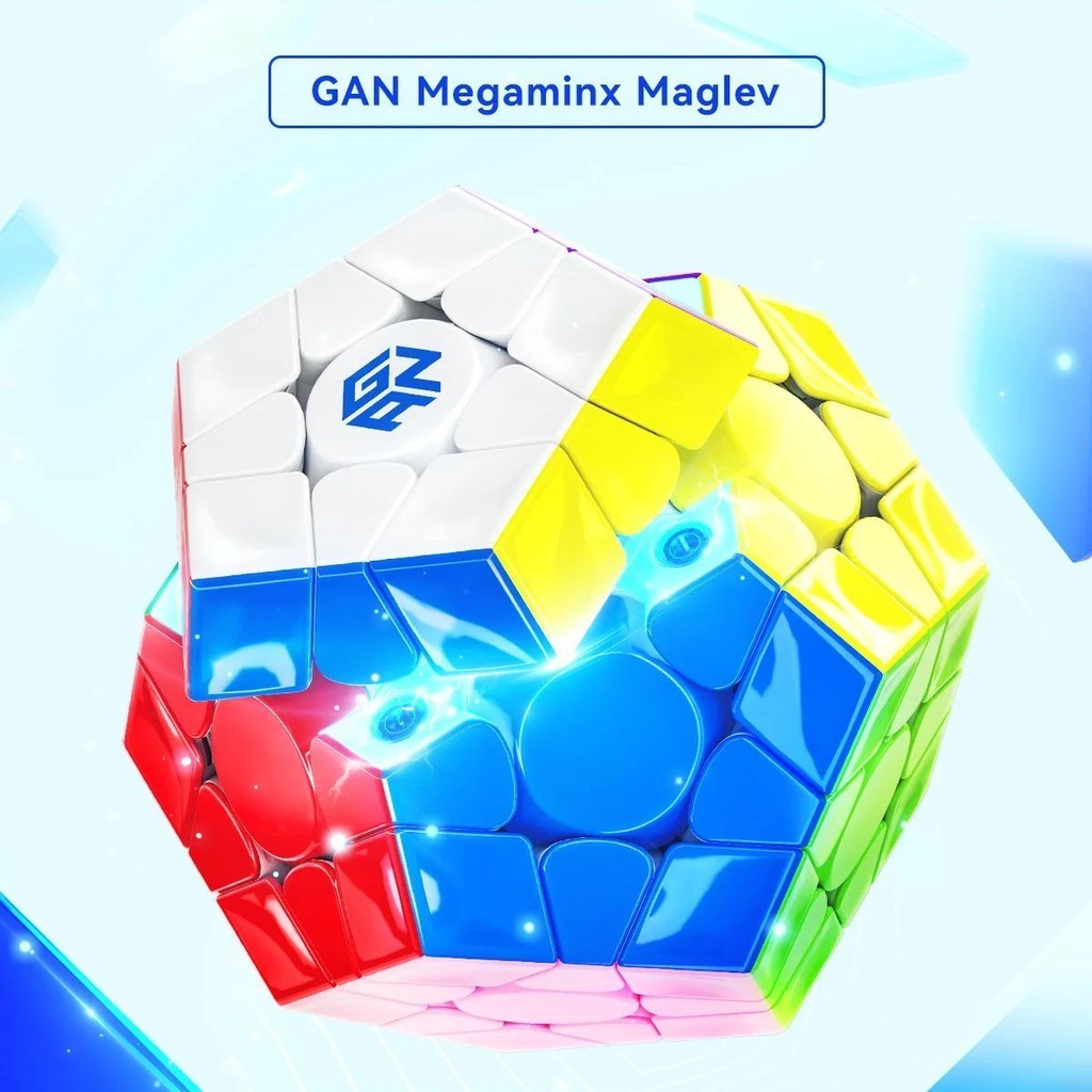 GAN Megaminx Maglev UV 3x3 Cube Professional GAN Megaminx V2 3x3 Puzzle ...