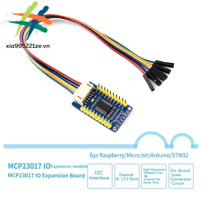 Dành cho bảng mở rộng WAVESHARE MCP23017 Mô-đun mở rộng I / O I2C Bảng ...