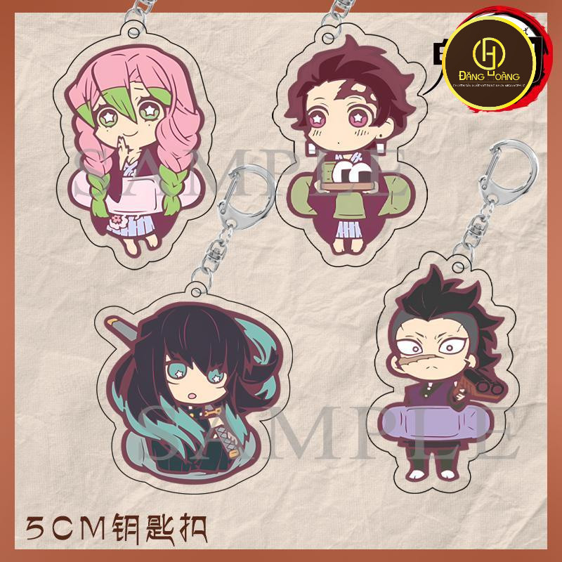 Móc khoá Demon Slayer Anime Keychain Women Kanroji Mitsuri Tokitou ...