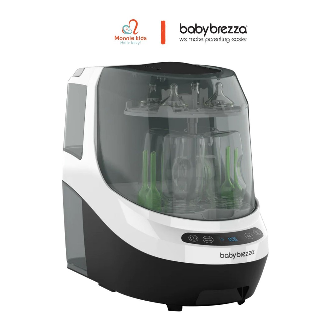Máy rửa bình sữa cho bé Baby Brezza Pro tiệt trùng sấy khô hơi nước ...