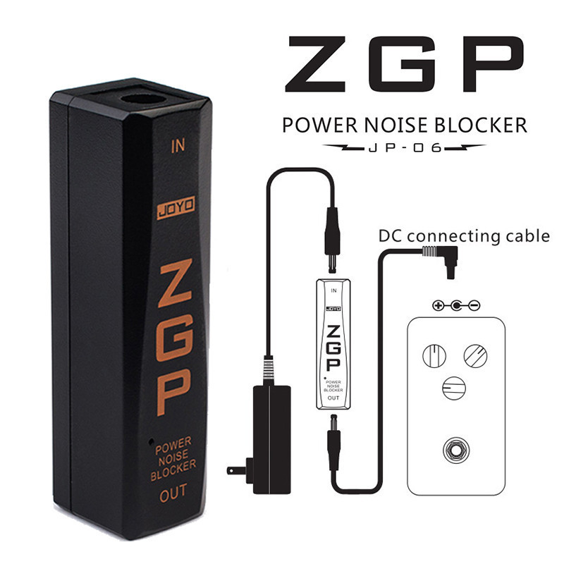 JOYO JP-06 Power Noise Blocker ZGP Isolating The Pedal Power Supply Adapter Noise Stable 9V ...