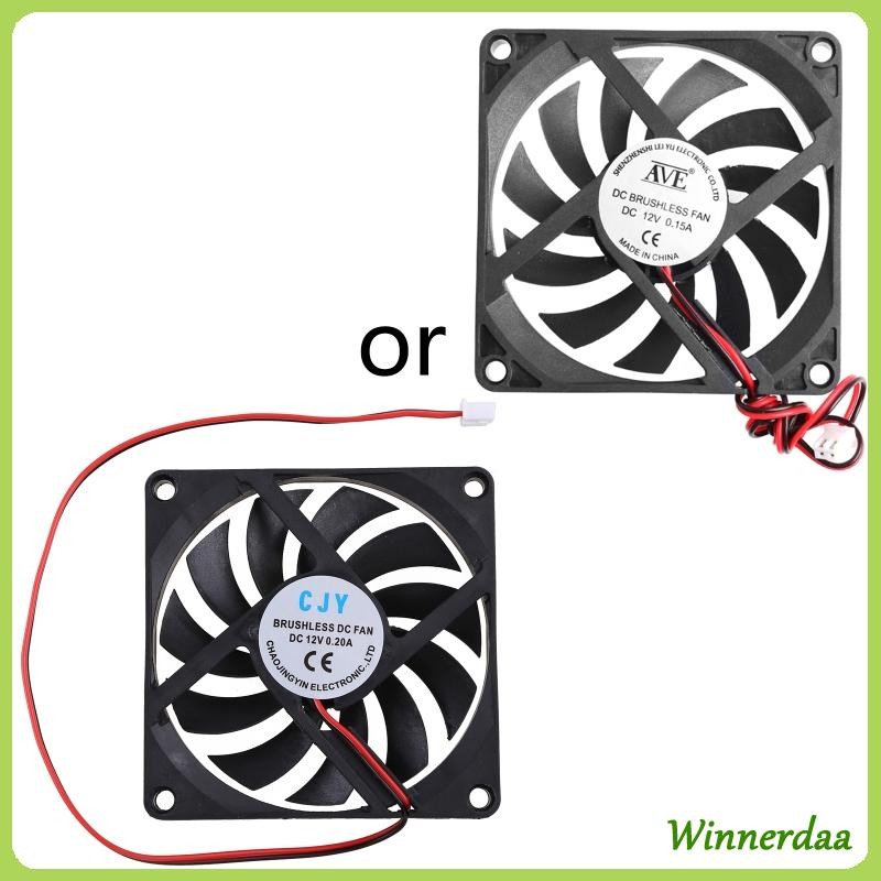 Quạt Cpu WINN 8010 80mm cho DC Không Chổi Than 12V 2600rpm Im Lặng Mini ...