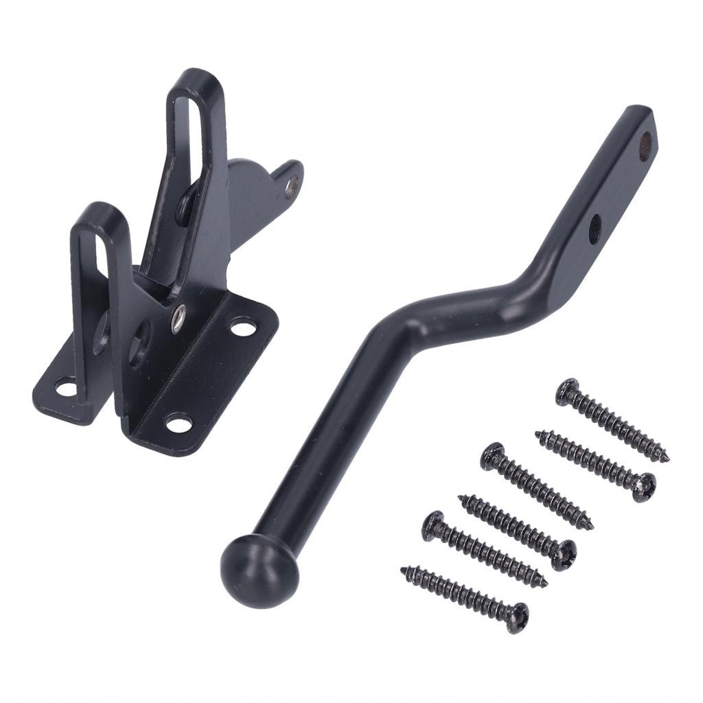 Globedealwin Gate Latch Kit RustProof Carbon Steel Fence Bolt Lock ...