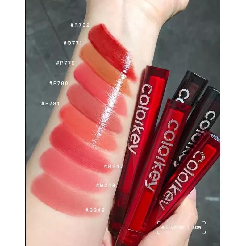 Colorkey Colorkey Colorkey Son Bóng Nhung Gương Đen Son Môi Son Bóng ...