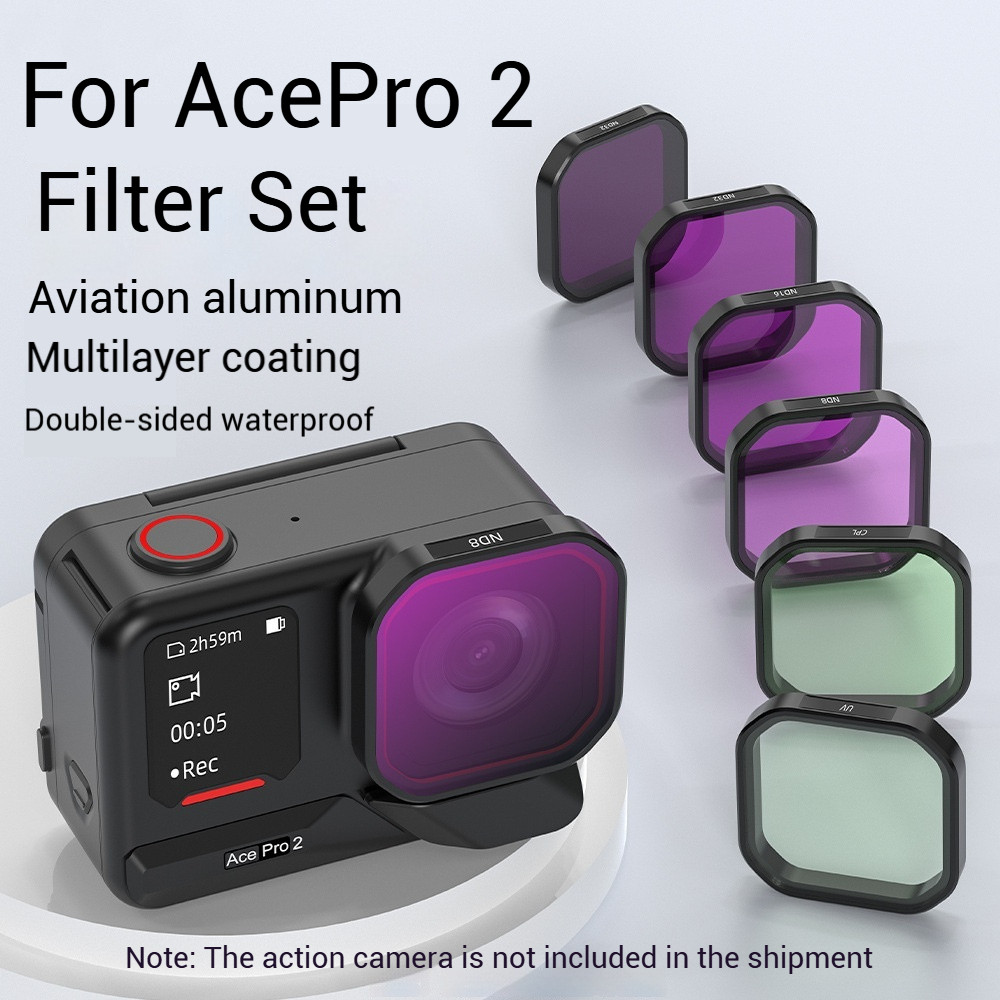 Tương thích với Bộ lọc Insta360 Ace Pro2, Bộ bảo vệ tia cực tím, Bộ ...
