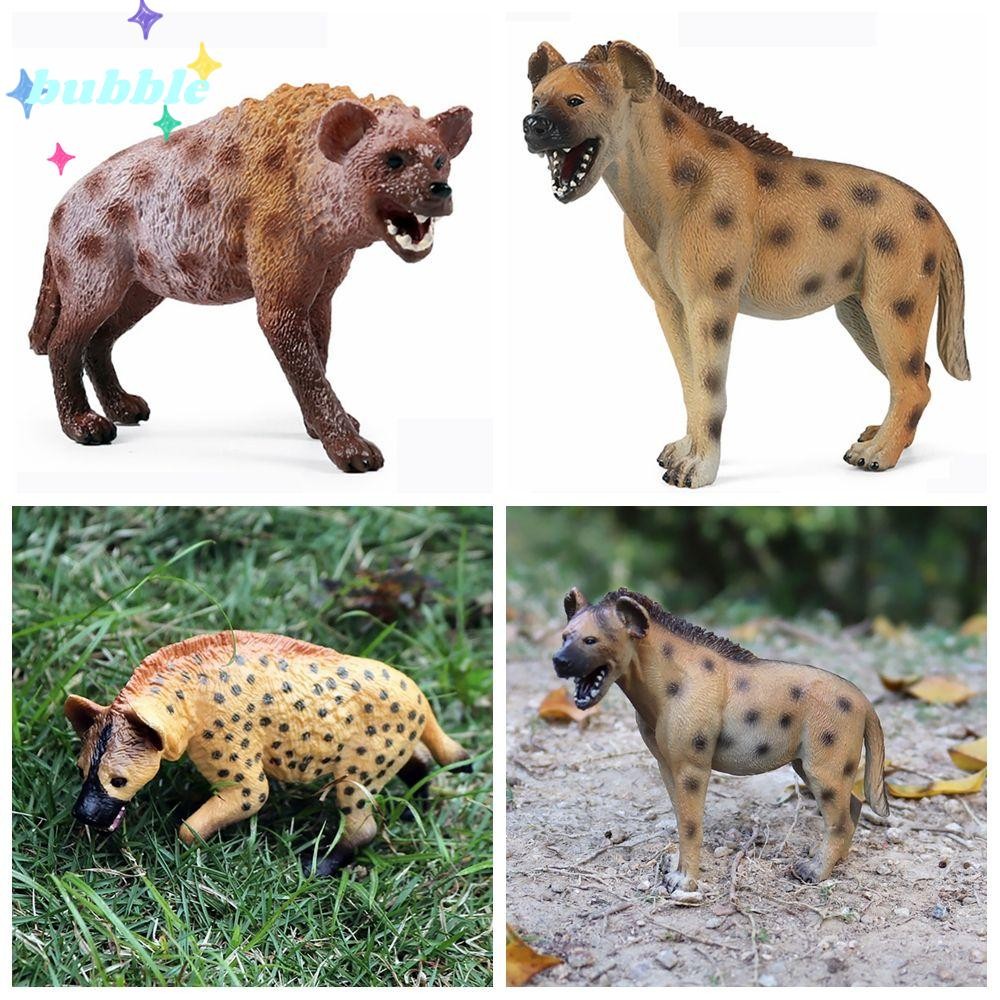Bubble Spotted Hyena Model Zoo Cảnh Khoa học & Đồ chơi giáo dục Mô ...