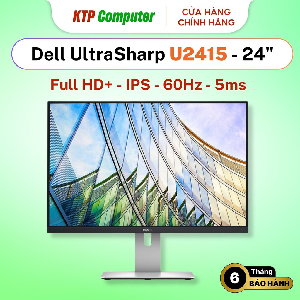 Màn hình Dell UltraSharp U2415 24 inch FHD+ IPS 60Hz 5ms - Hiệu suất ...