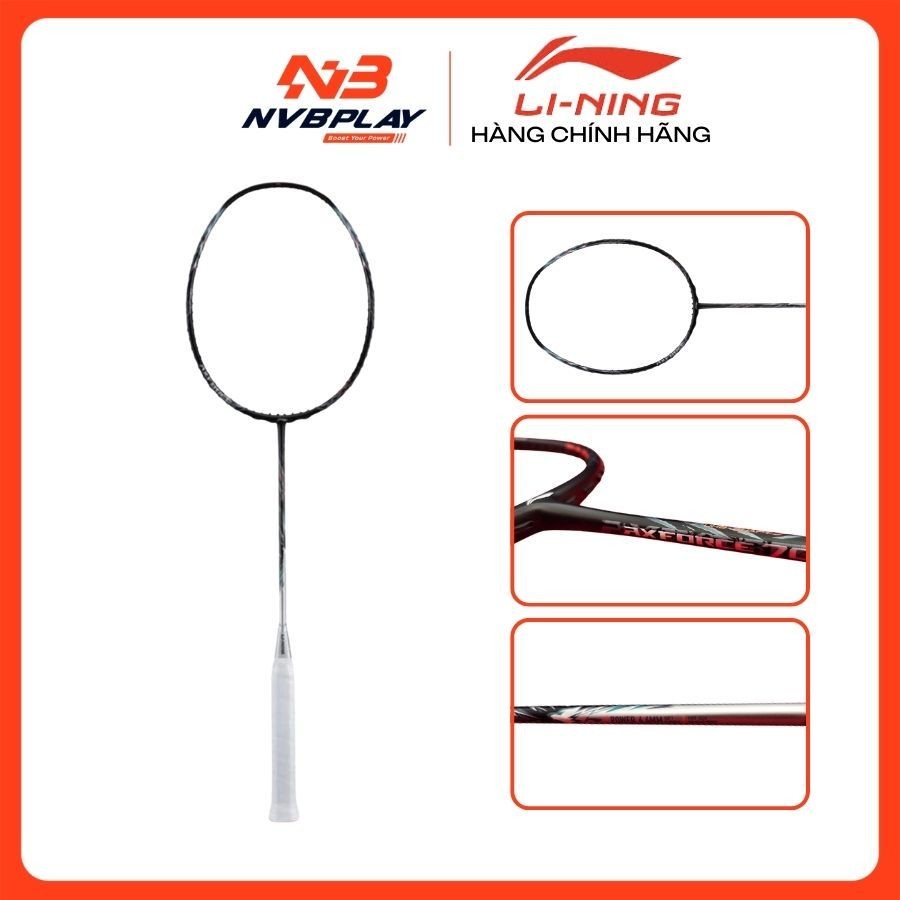 Vợt Cầu Lông Li-Ning Axforce 70 Sói Bạc - 4U/5U (Chưa Căng Dây) - Hàng ...