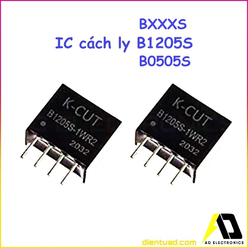 Module cách ly nguồn B1205S - 1W B0505S - MORNSUN/ K-CUT/PHINK/JGORYT ...