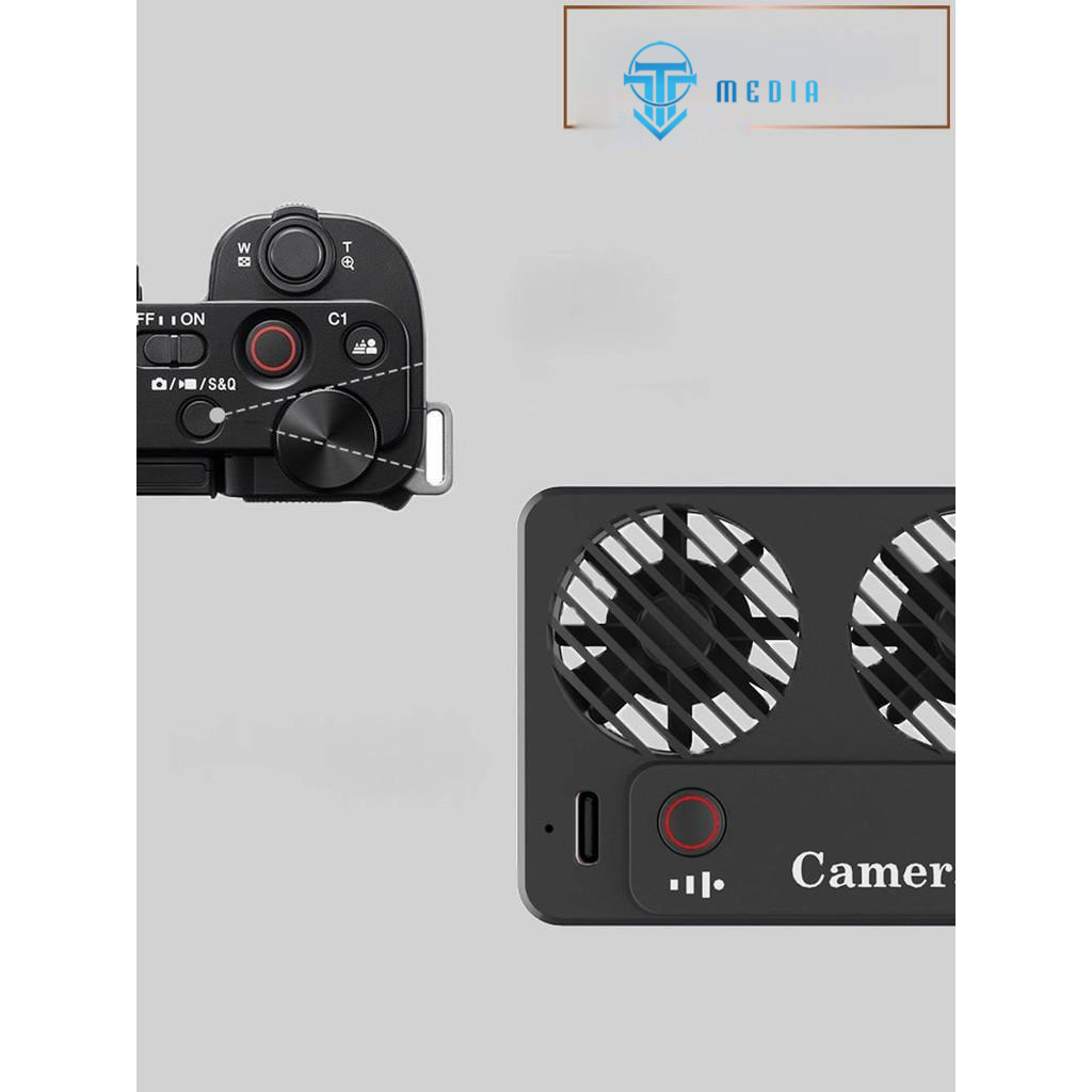 Quạt Tản Nhiệt Máy Ảnh SONY ZVE1, A7M4, A6700 dùng cho quay phim, Phát Sóng Trực Tiếp | Shopee ...