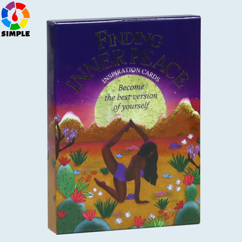 Finding Inner Peace Inspiration Cards: Become the best version of ...